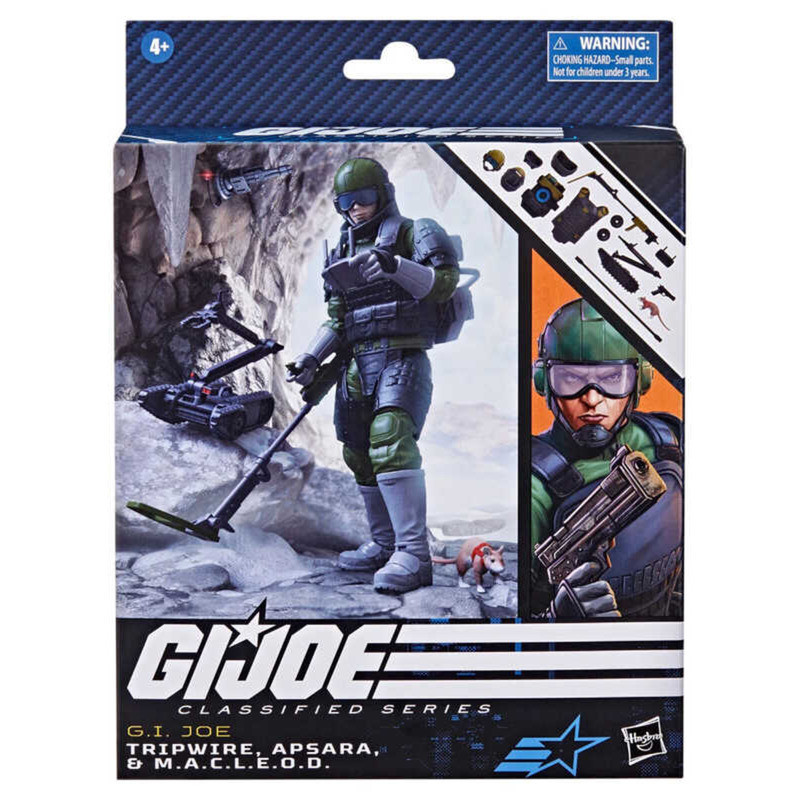 I. GI JOE Classified Series 6" 078 Dee Tripwire Apsara MACLEOD Action ...