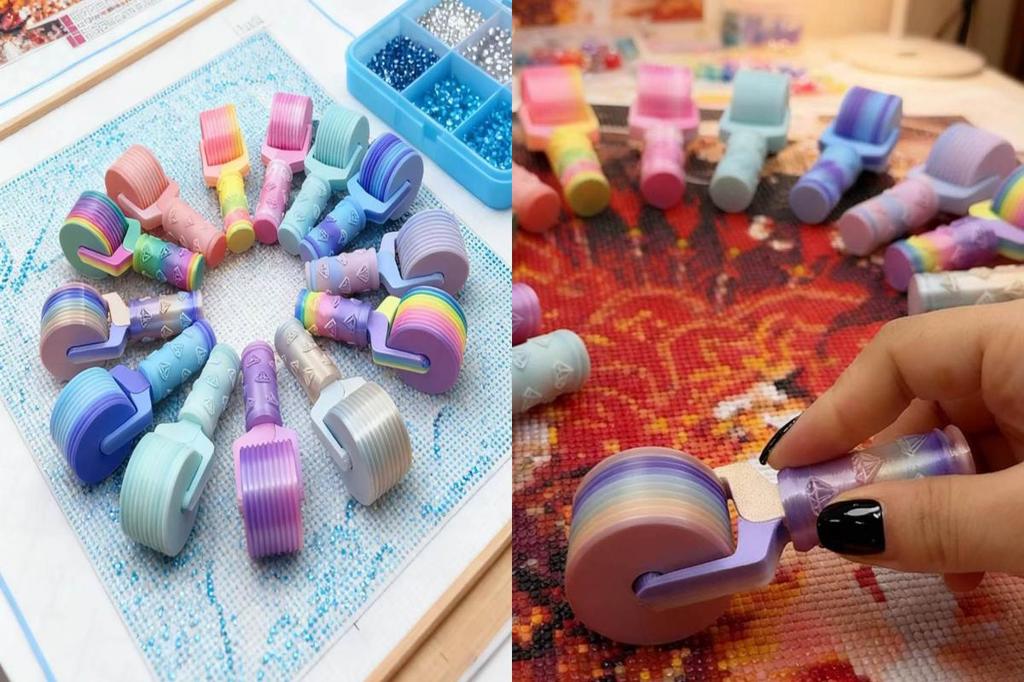 [Ts] Quick Coverage Diamond Roller Diamond Art Roller Detachable ...