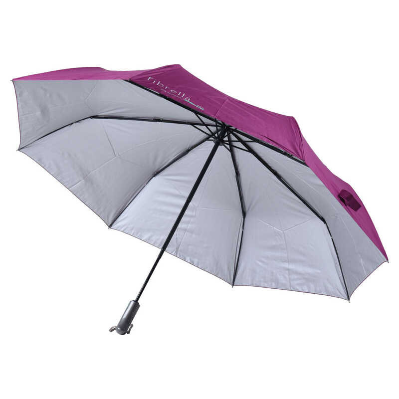 Fibrella JUMBO Automatic UV Umbrella F00393 (Veet Purple) | Shopee ...