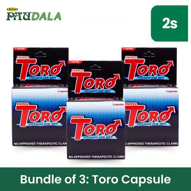 Bundle Of 3: Energo Toro Supplement Capsule 2'S (Save ₱216) 953 ...