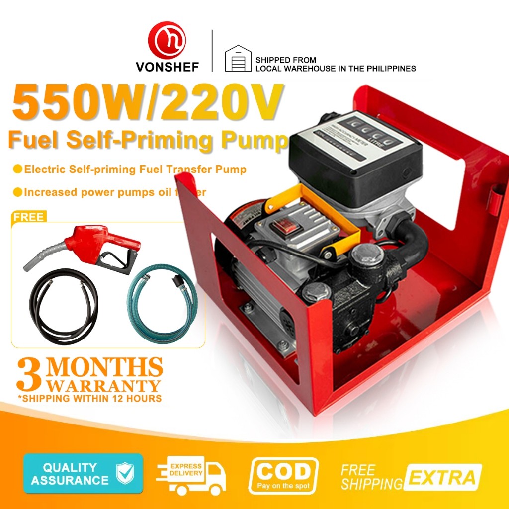 Electric Fuel Self-Priming Transfer Pump 60L/MIN Mounted Small Fuel ...