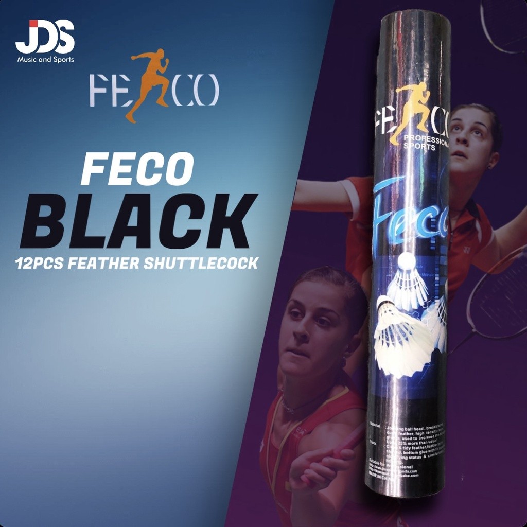 Feco Black Badminton Shuttlecock | Shopee Philippines
