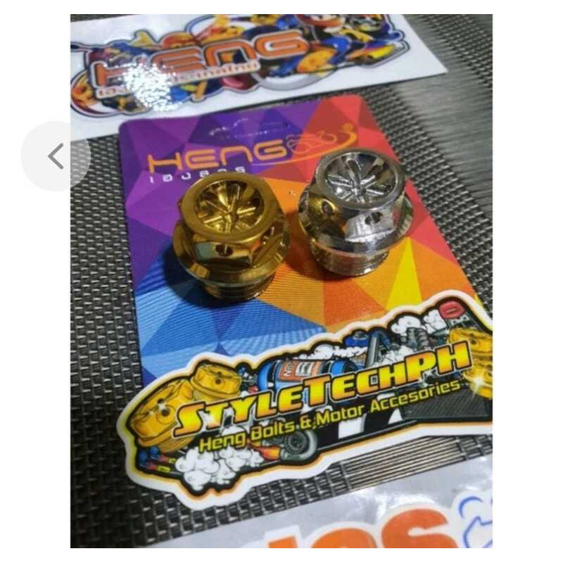 HENG ENGINE OIL BOLT UNIVERSAL YAYAMANIN Engine Bolt For All Motorcycle ...