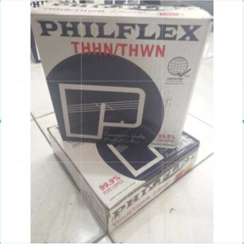 Philflex Brand THHN Standard Copper Wire,150Meter/Box. 14/7 2.0Mm, 12/7 ...
