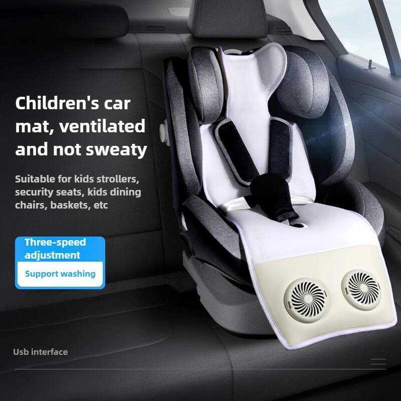 Power External Bank USB Charging Baby Stroller With Silent Fan ...