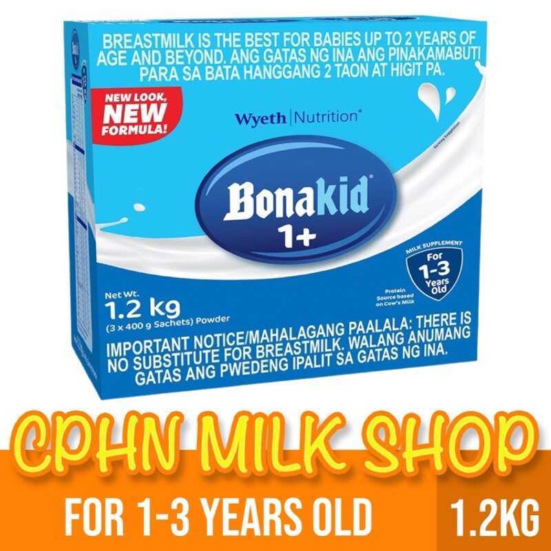 BONAKID 1.2Kg For 1-3 Years Old Milk Supplement 6F0 7C3 C81 | Shopee ...
