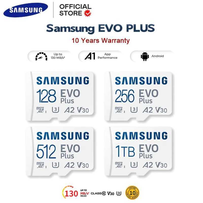 Samsung Official Store PH Micro SD SDXC Memory Card UHS I U3 V30 A2 PRO ...