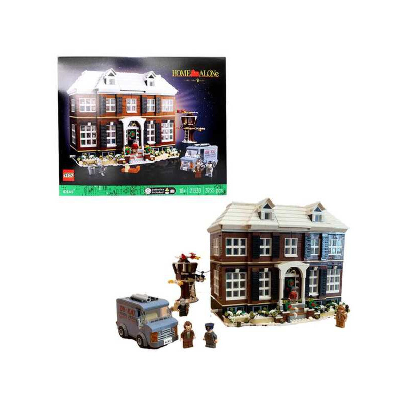 Self-operated LEGO 21330 Home Alone Christmas Street Scene Building ...