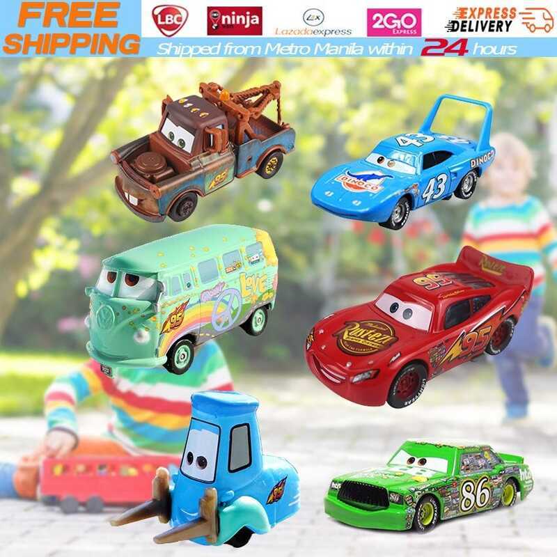 【Local Warehouse】Famous Cartoon Movie Cars Lightning Mcqueen Mater ...