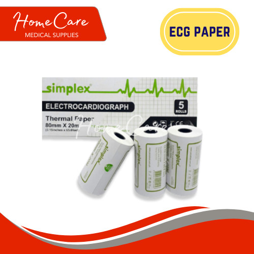 ECG Paper (Electrocardiograph Thermal Paper), SIMPLEX (per Box ...