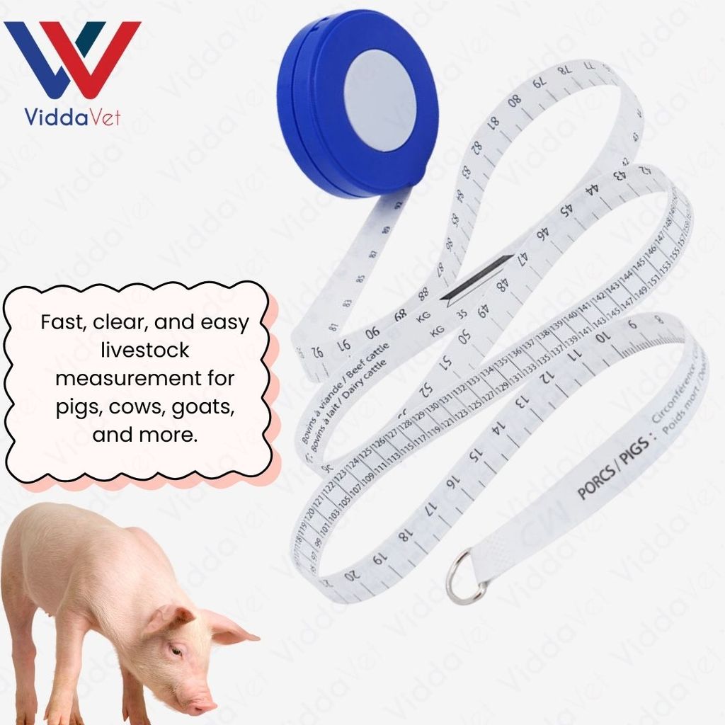 Livestock Weight Measuring Tape for Farm Animals | Shopee Philippines