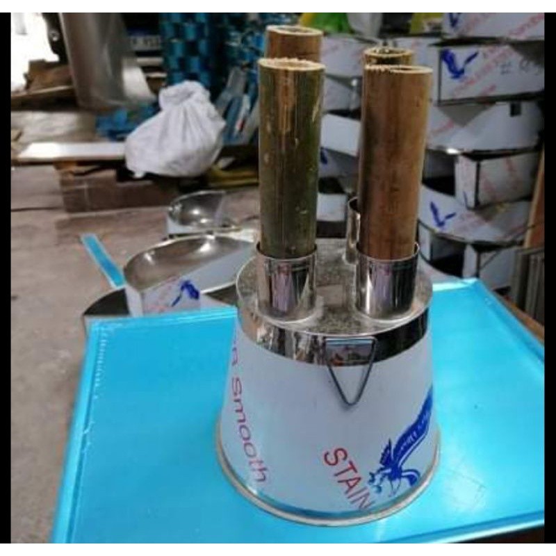 Bumbong steamer puto bumbong with free bamboo tube | Shopee Philippines