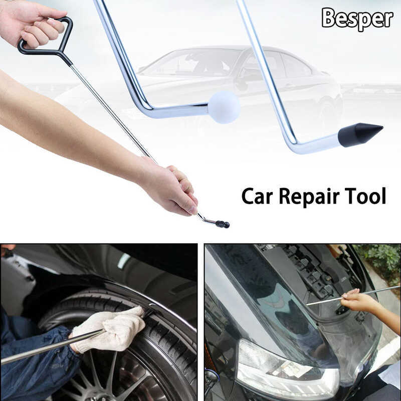 Universal Dent Besper Removal Rods Car Crowbars Paintless Dent ...