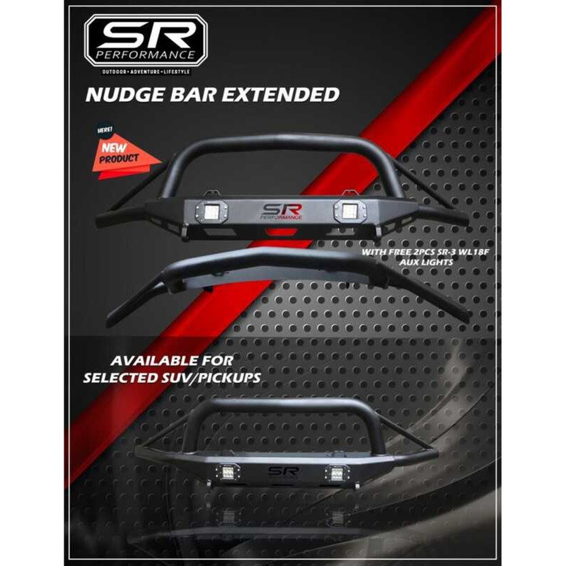 Montero / Strada 2008-2014 Front Bumper Nudge Bar / Bull Bar SR ...