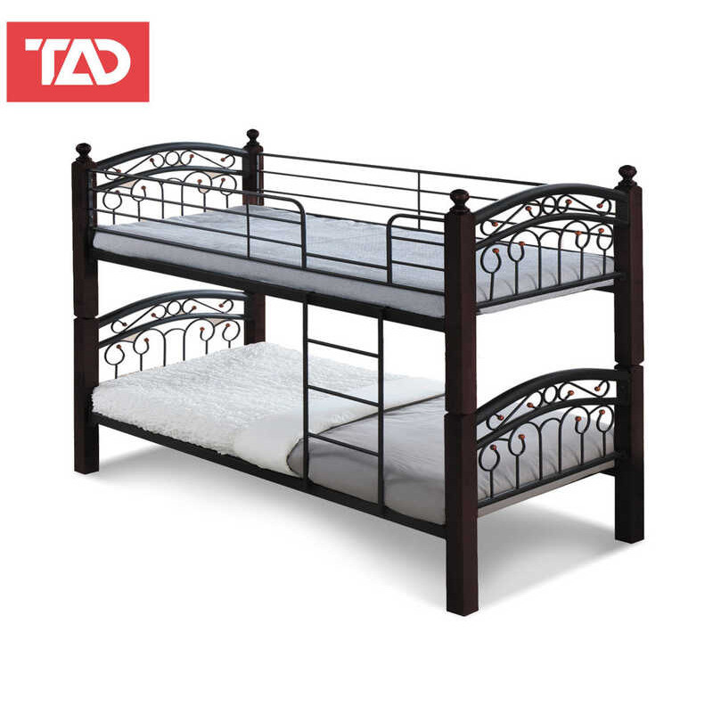 TAD MAEGAN Double Deck Bed Frame Only 36X36x75 Single Wooden Post ...