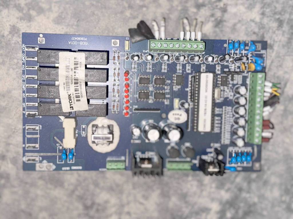 York Air Conditioner Computer Board Main Board YBDB-001A PCB 080437 ...