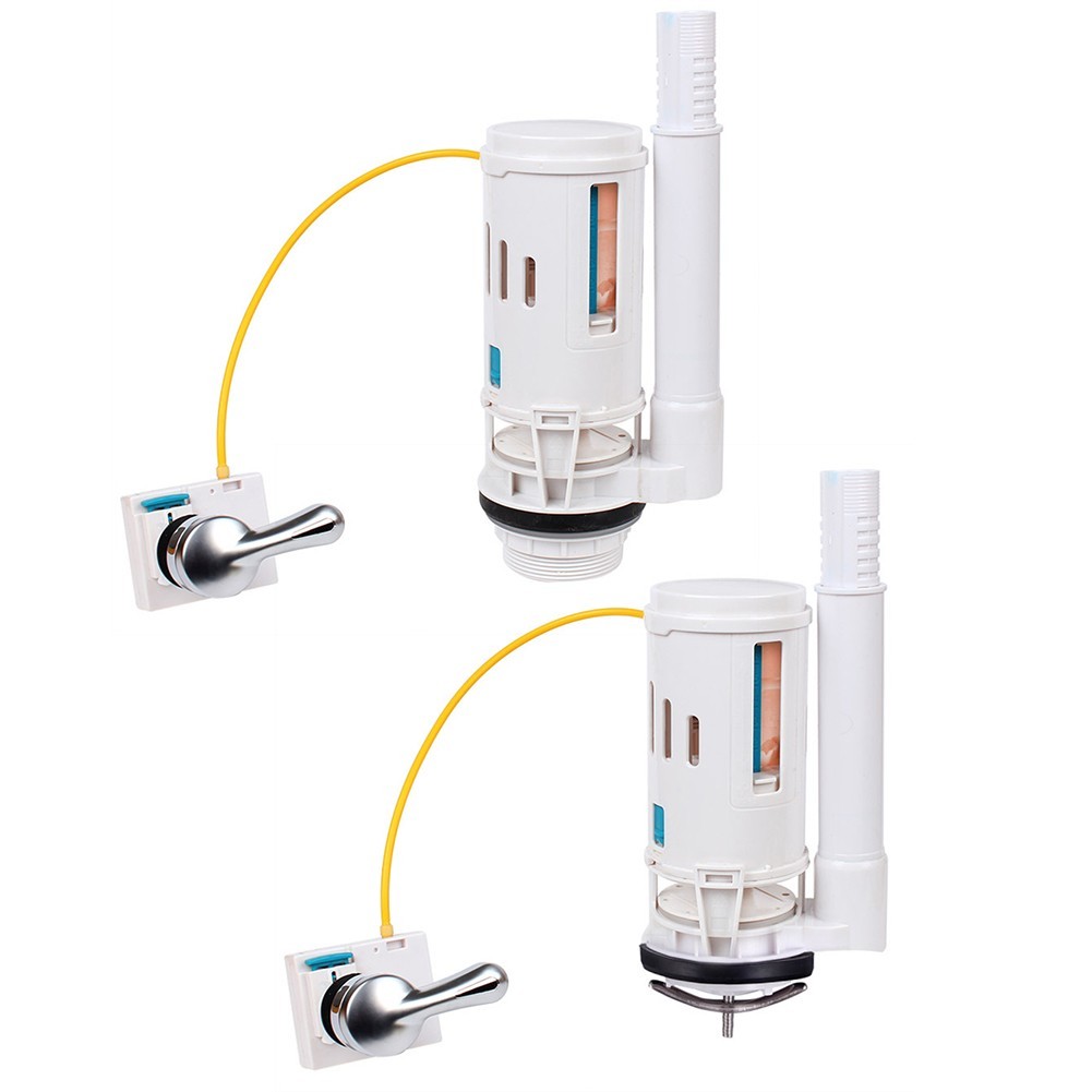 [COD] 2in Toilet Cistern Flush Valve Overflow Lever Operated Dual Flush ...
