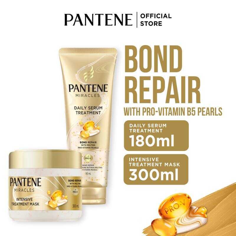[NEW] Pantene Miracles Bundle Intensive Mask 300ml, Daily Serum ...