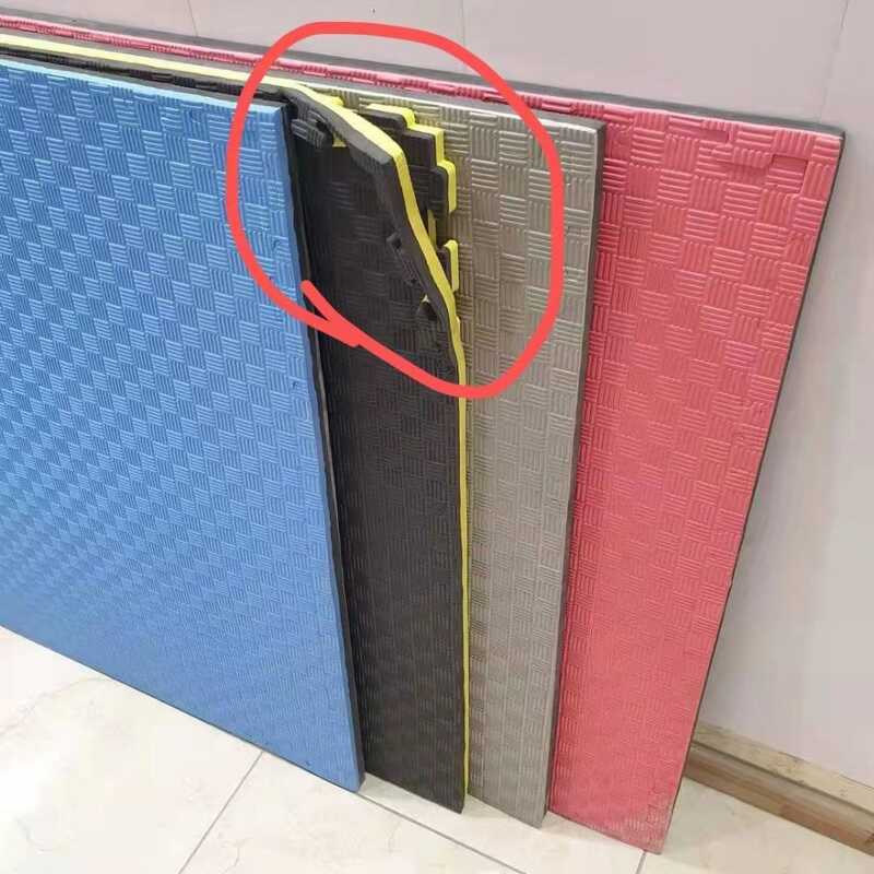 Topflor Gym Matt Interlocking Rubber Mat 1 Meter X ( 4 Cm ) 100 ...