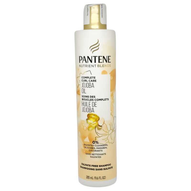 Pantene Nutrient Blends Complete Curl Care With Jojoba Oil Sulfate Free ...