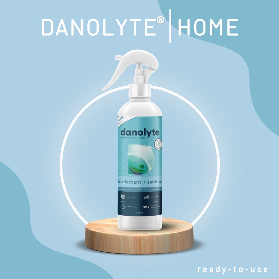 Danolyte® Home all-purpose disinfectant + sanitizer (500mL), organic ...