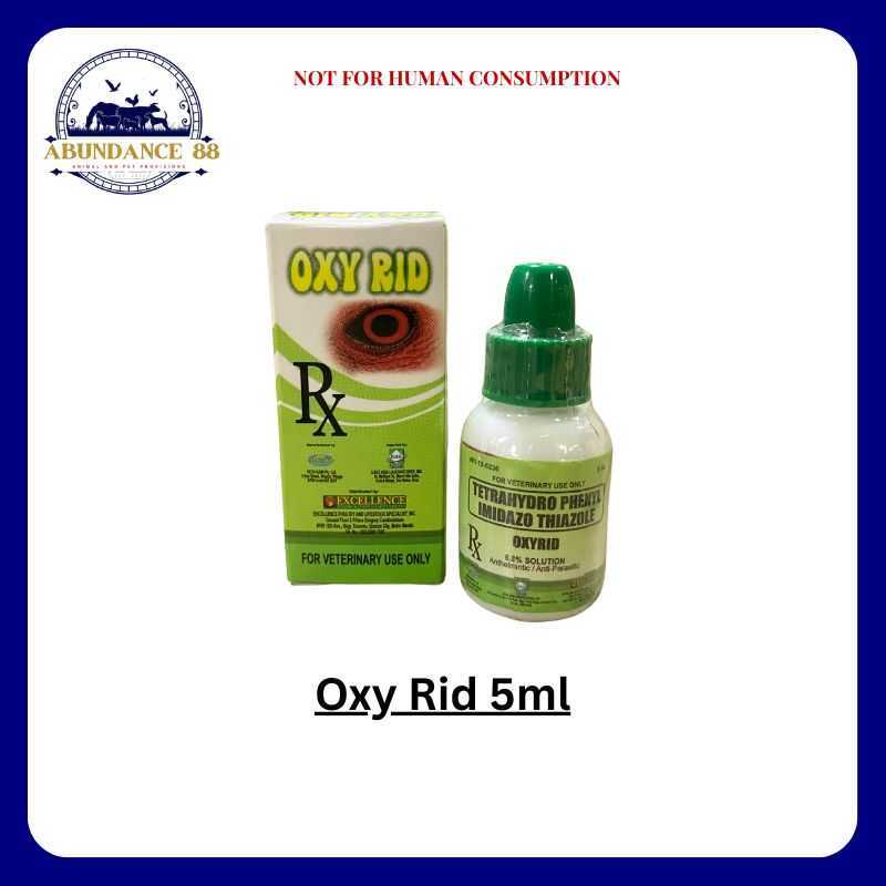 EXCELLENCE OXY RID EYE DEWORMER 5Ml PER BOTTLE 027 | Shopee Philippines