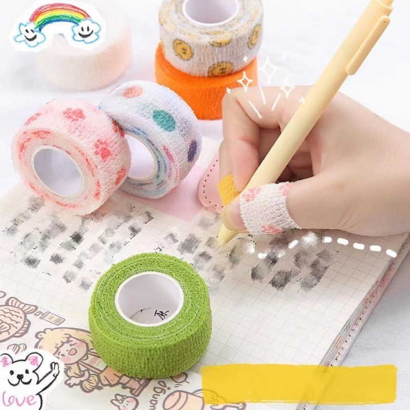 50Pcs 2M long Finger Bandage Finger Guard Anti-wear Hand Tape Self ...
