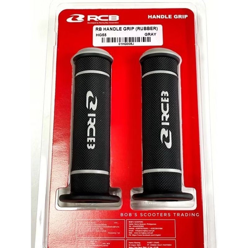 motorcycle RCB Handle Grip Rubber 55 Universal 2PCS/RCB Handle Grip ...