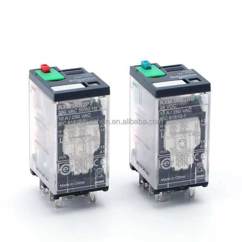 Schneider RXM2AB2BD RXM4AB2JD RXM2AB2B7 DC24V Intermediate Relays With ...