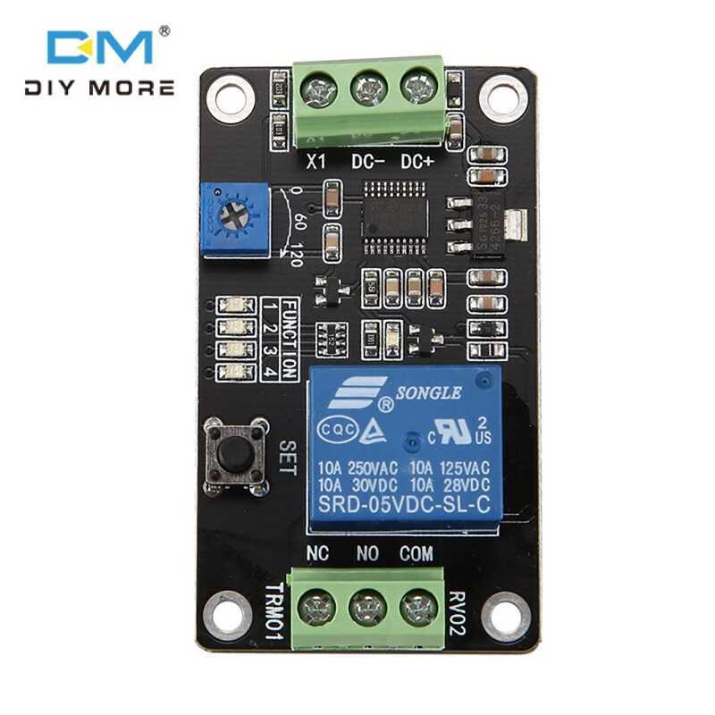 Diymore Trm01 Delay Relay Module Switch 5V 12V 24V C0c | Shopee Philippines