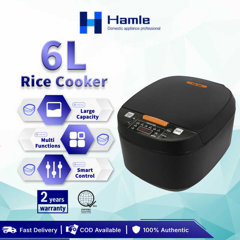 Rice Cooker 6L Large Capacity Standard Electric Multi Purpose Pot D46 ...