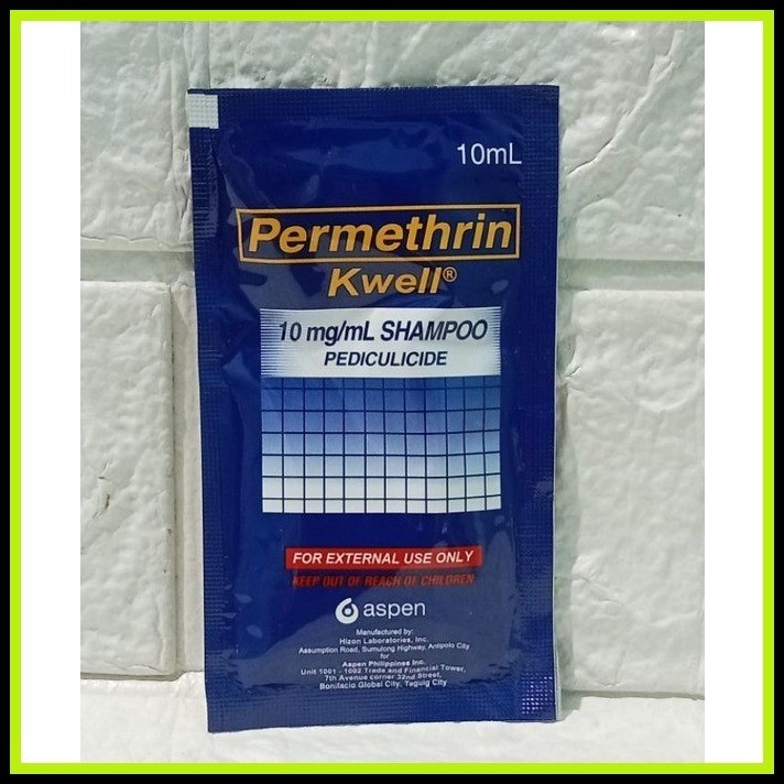 Kwell permethrin (10ml) mg/ml shampoo pediculicide | Shopee Philippines