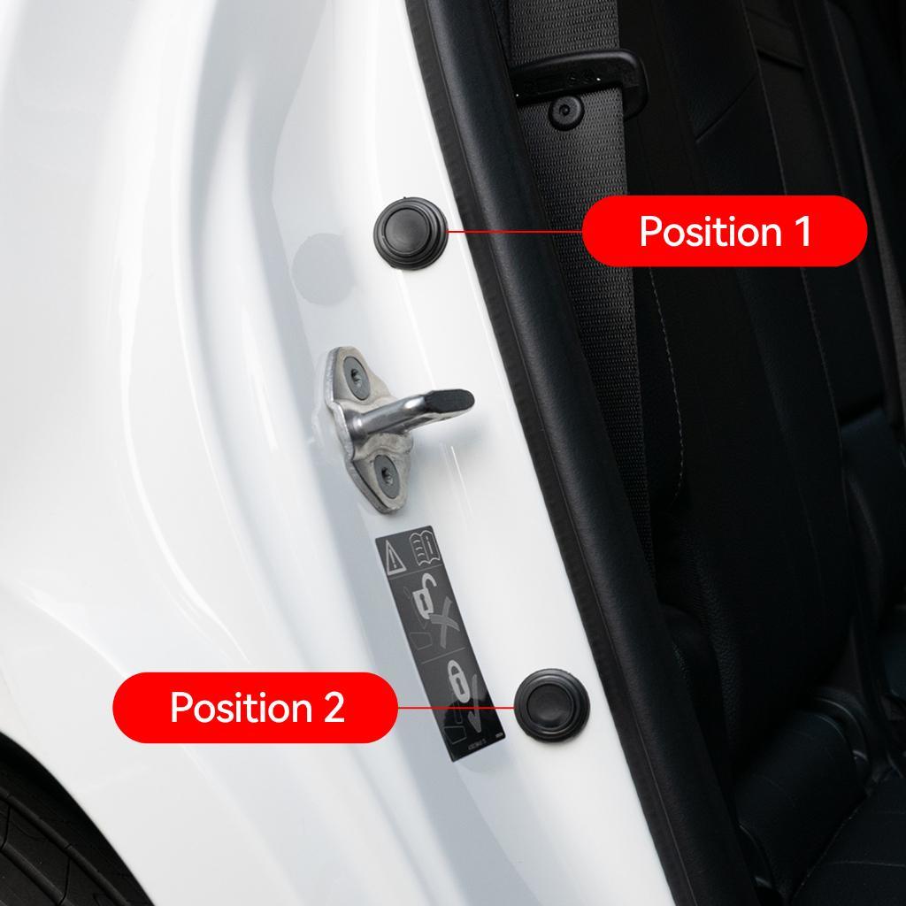 DTH 4Pcs Lexus Car Door Lock Sound Shock-Absorbing Deadener Damper ...