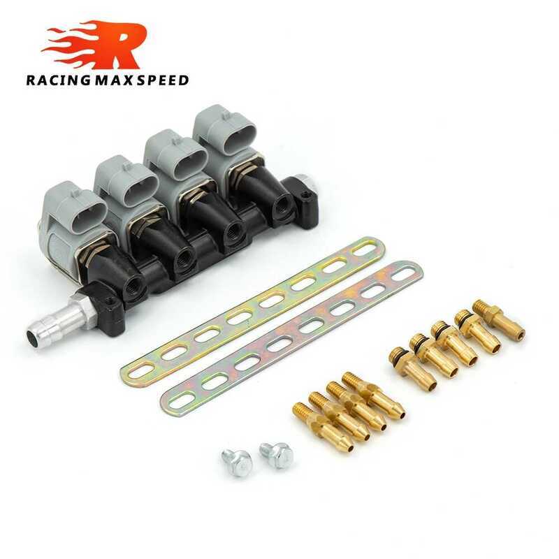 Y Lpg/Cng Sequential Fuel System Injection Auto Gas Conversion Kit Rail ...