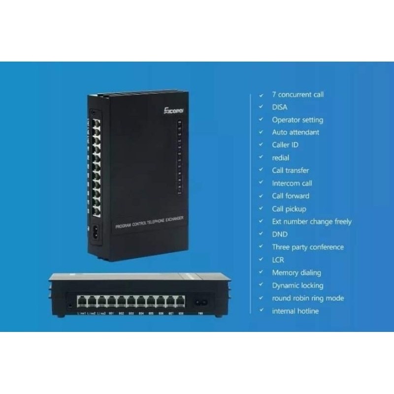 PABX Intercom System for Home and Office PBX MD108/MD208 | Shopee ...