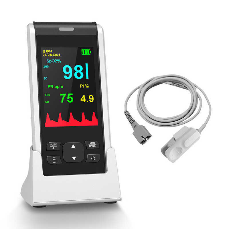 Healthtree Medical Handheld Pulse Oximeter Bluetooth APP Control ...