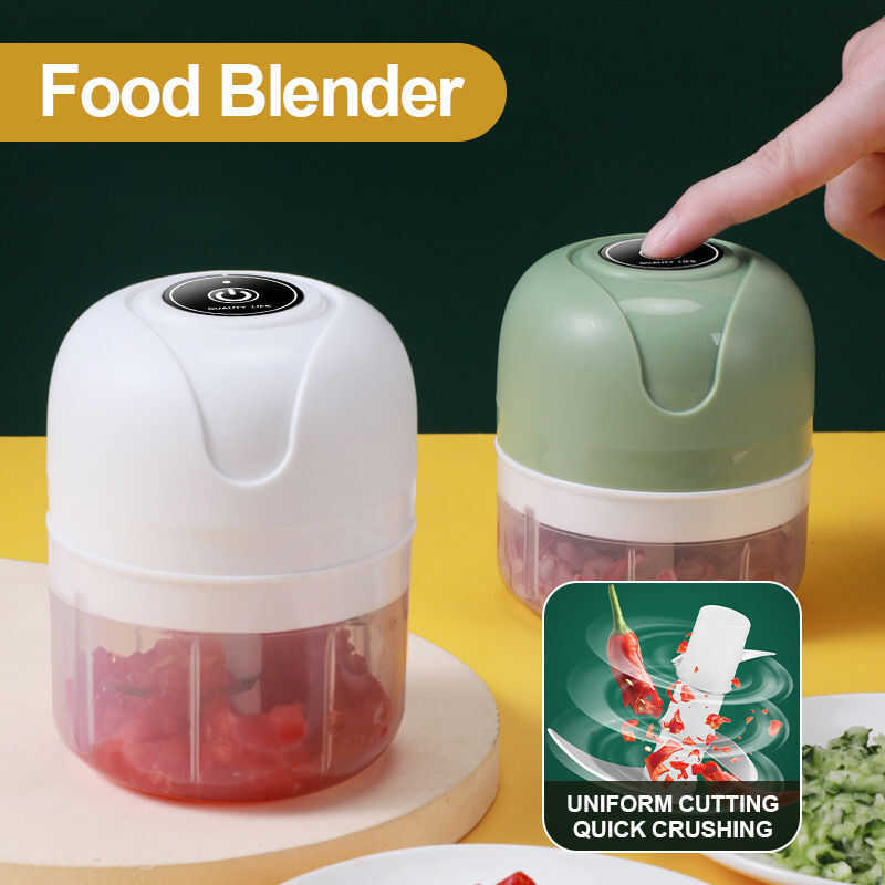 Boobi 250Ml Baby Blender Wireless And Ptable Food Cook Process Garlic ...