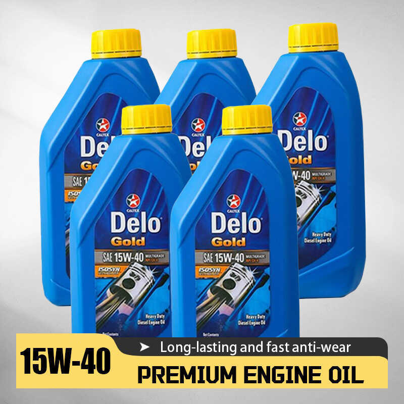 Caltex Delo Gold 1L Ultra 15W-40 Heavy Duty Diesel Engine Oil | Shopee ...