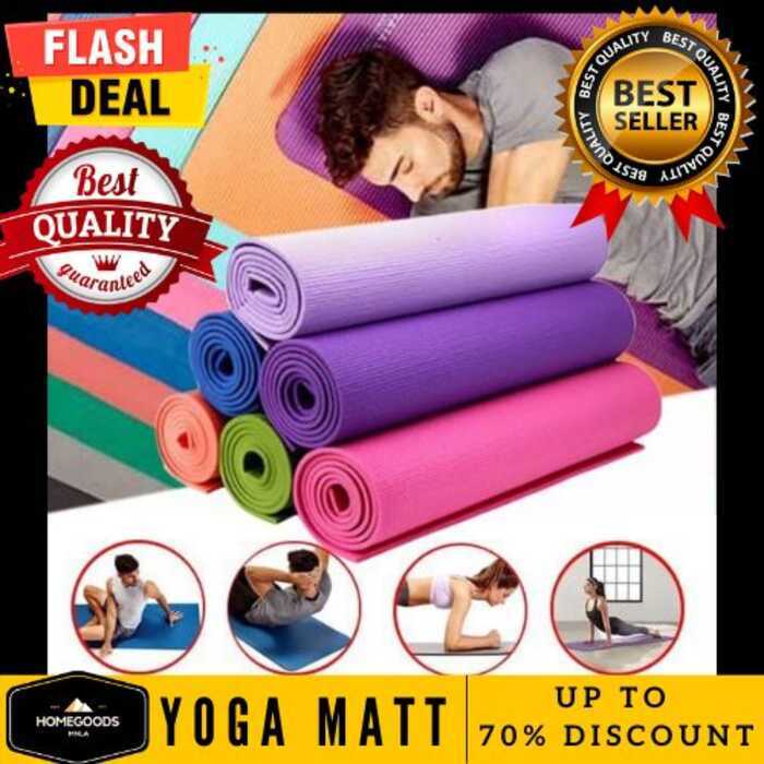 Best Quality 6Mm Thick EVA Foam Yoga Mat Non Slip Pilates Exercise ...