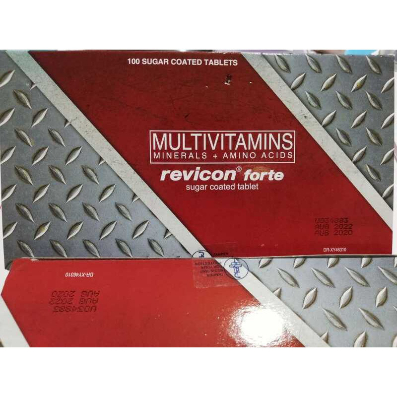 Revicon Forte Tablet 100S 738 9E6 | Shopee Philippines