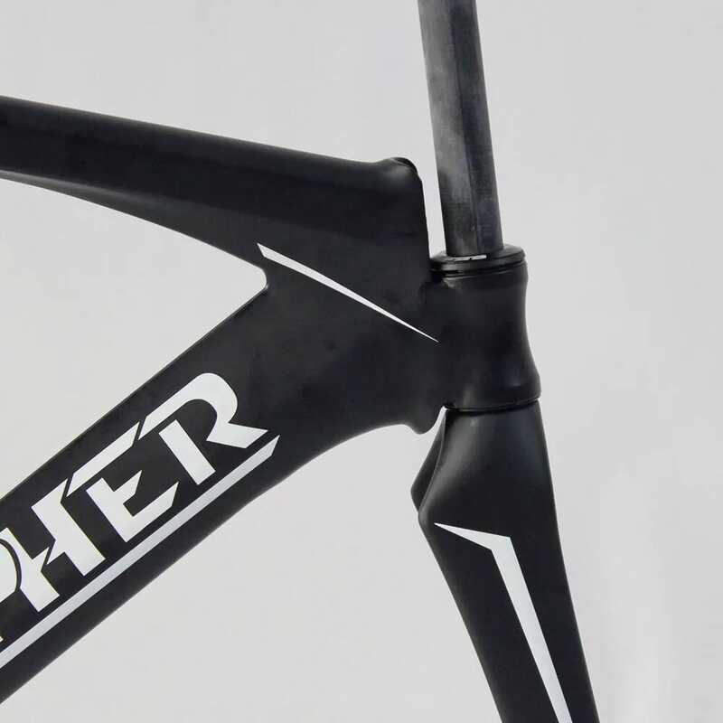 Fixed Cypher Gear Bike Muscle Frameset 700C Aluminum Fixie Frame With ...
