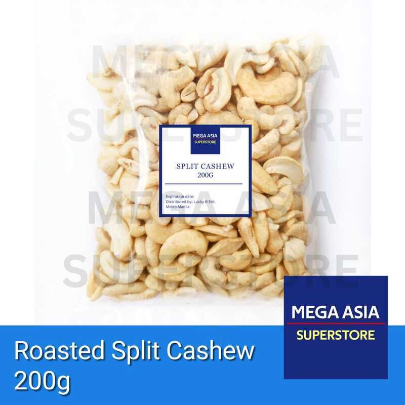 Mega Asia Roasted Split Cashew Nut 200G A26 | Shopee Philippines