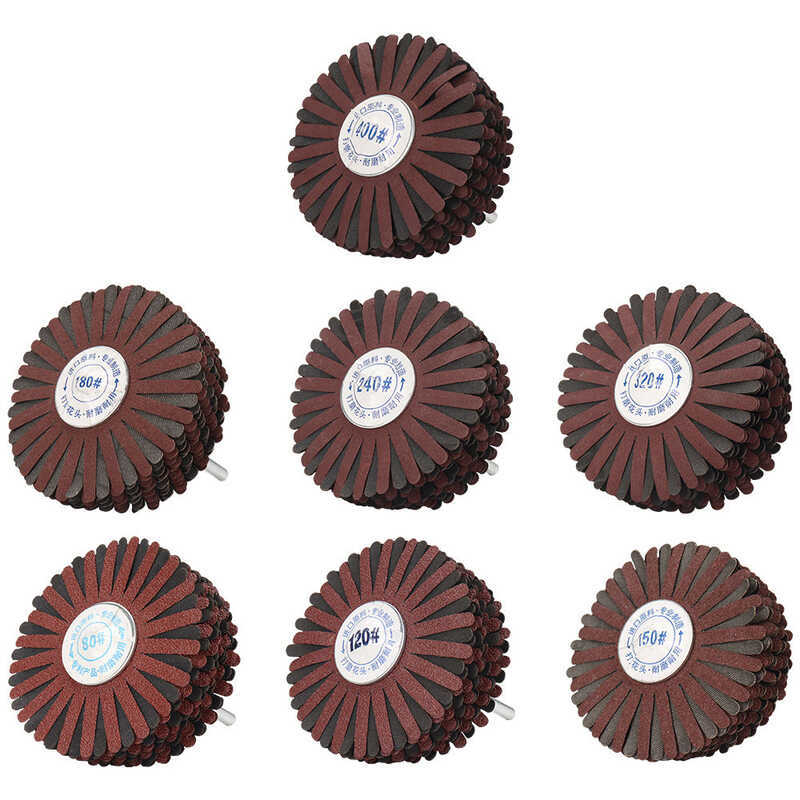SI FANG 80Mm Sanding Flap Disc With 6Mm Shank Abrasive Tools For Rotary ...