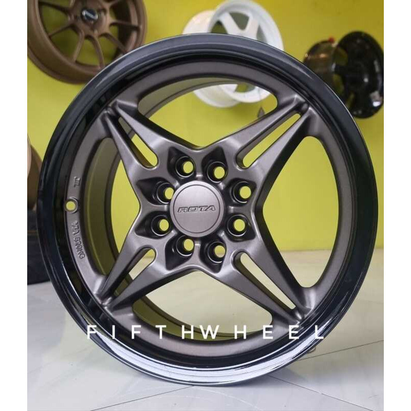 Mags 15 Inch ROTA Toyota Wigo, Vios, Altis, Civic, Accent, Etc 1B4 ...