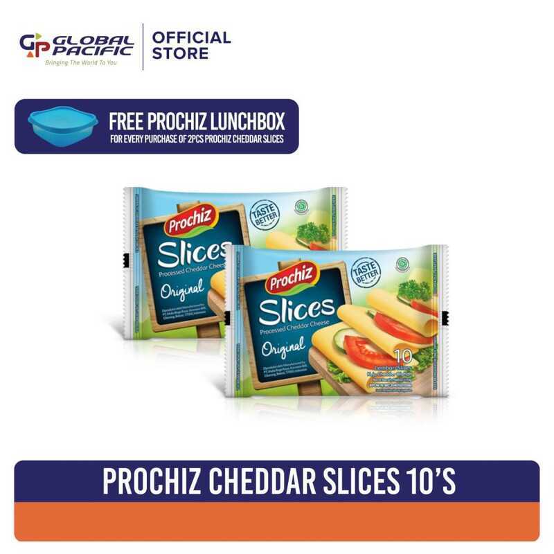 BUY 2 PROCHIZ GOLD SLICE 10'S 160G GET FREE CHEESE CONTAINER ...