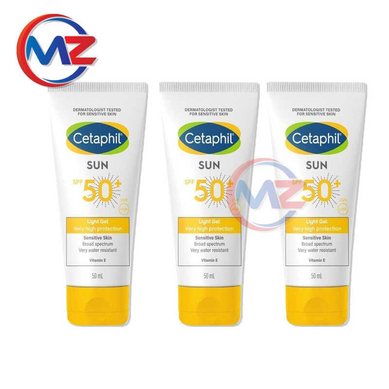 That Girl ( SET OF 3 ) Cetaphil Sun Spf 50- Light Gel 100Ml Sunblock ...