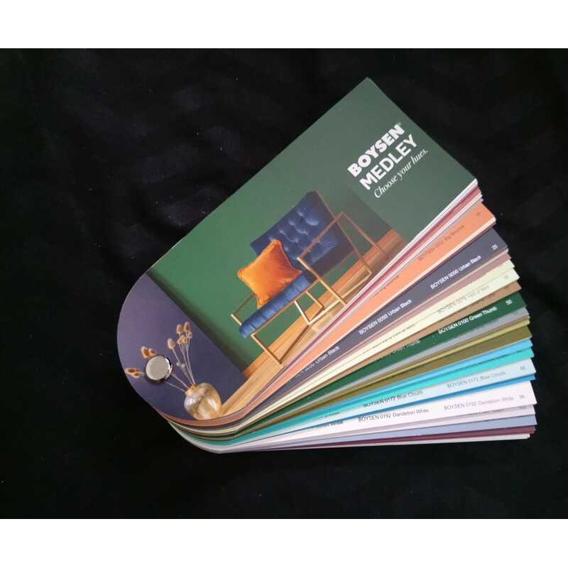 Boysen Color Chart Medley 250 Colors 3 | Shopee Philippines