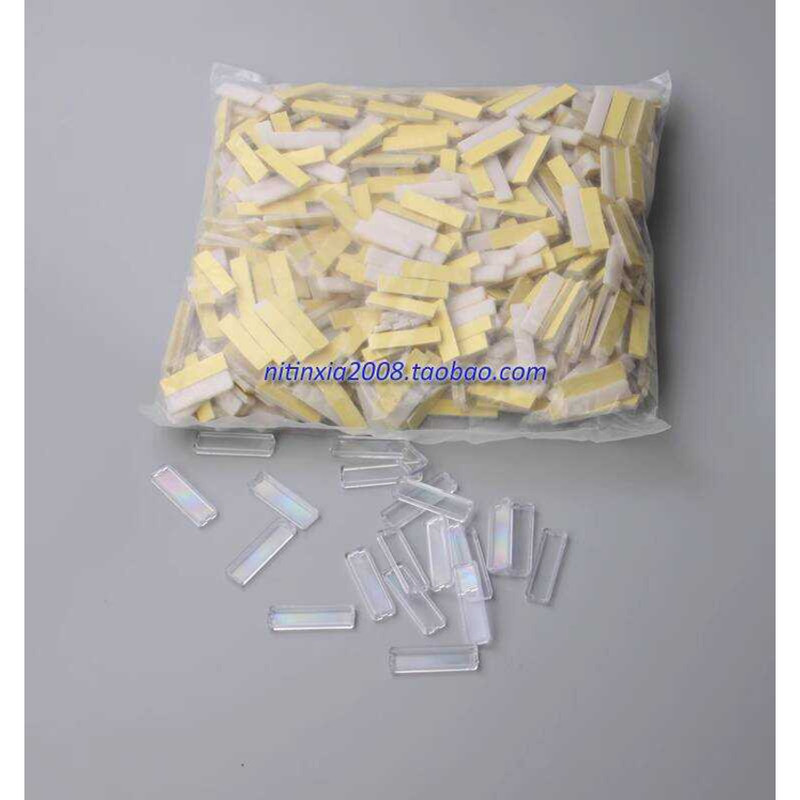 12*35 Double-layer Button Sign Label Frame Electrical Box Adhesive ...