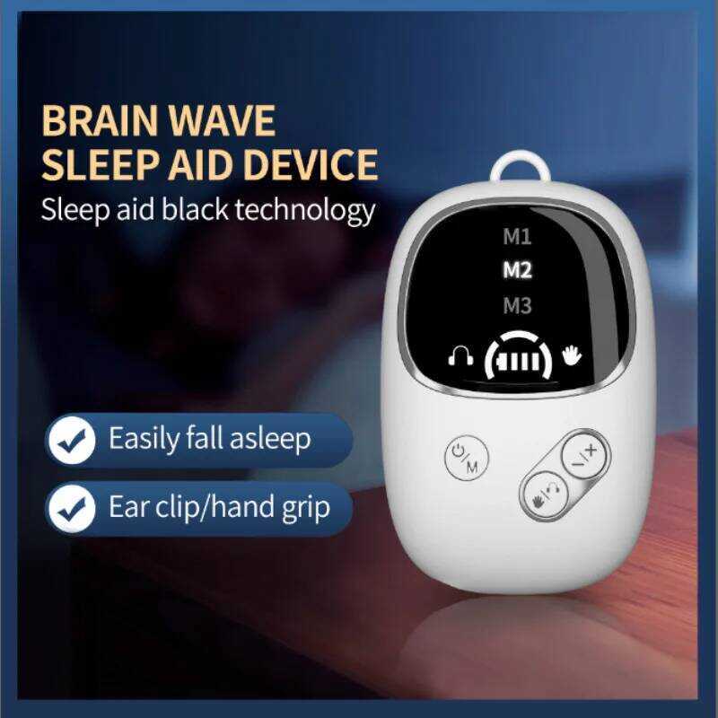 Rechargeable Vagus Nerve Stimulation Device Ear Clip Sleep Aid 3 Modes ...