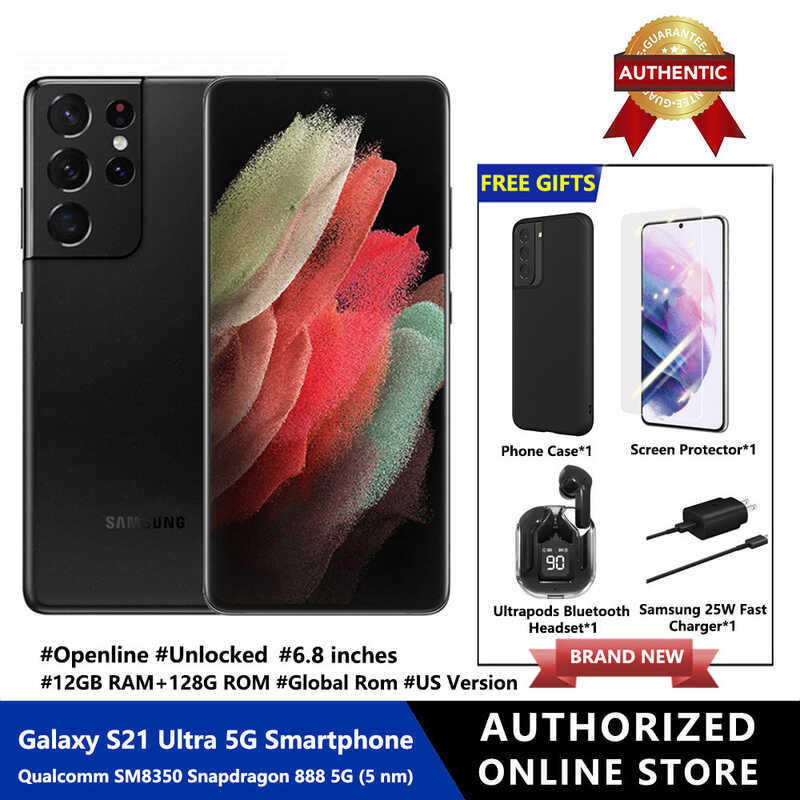 Samsung Galaxy S21 Ultra 5G Smartphone 12Gb Ram+128G ROM Single Sim ...